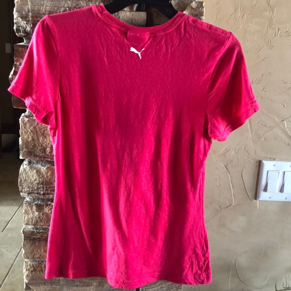 Puma | Tops | Puma Pink T | Poshmark